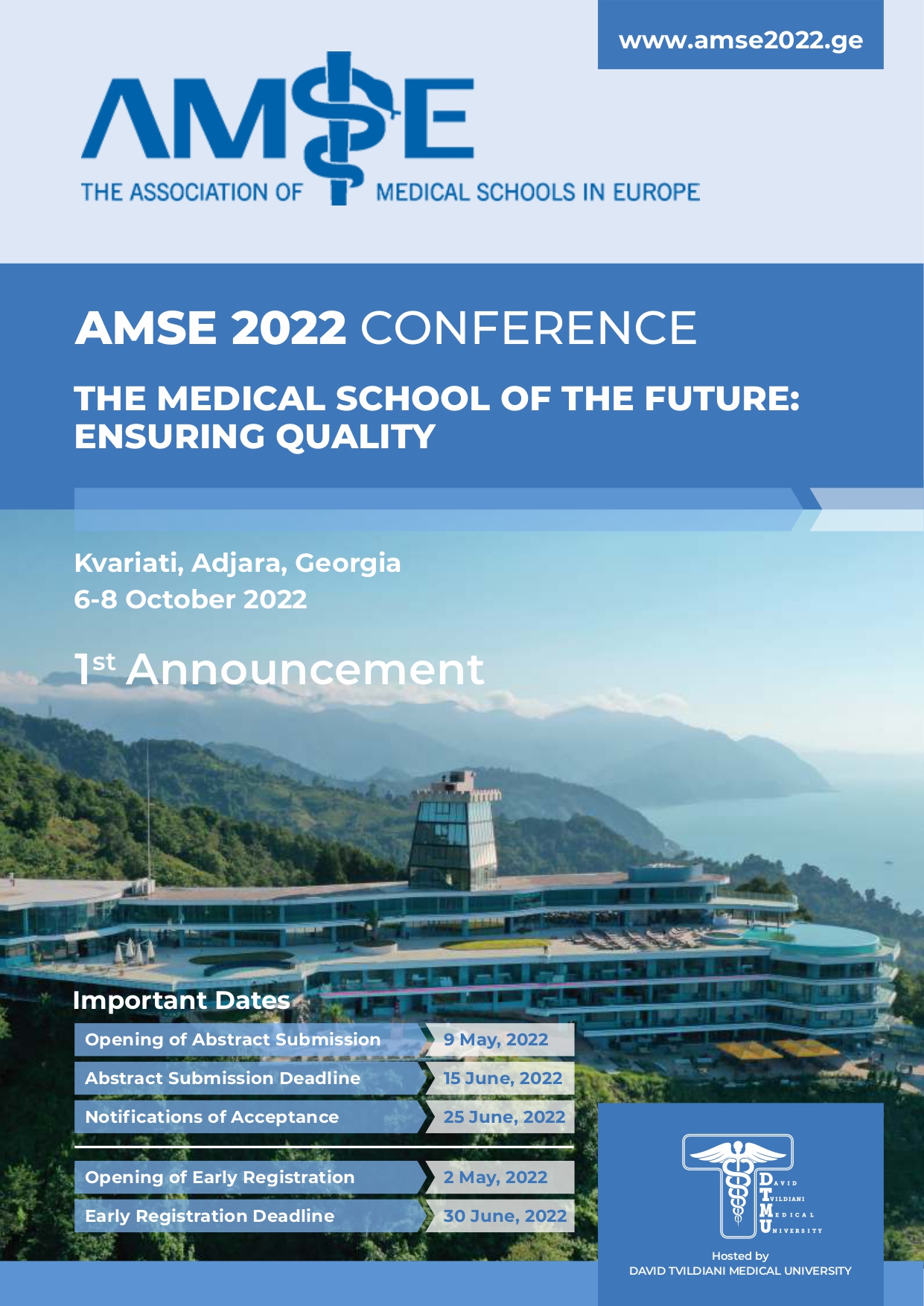 AMSE – THE ASSOCIATION OF MEDICAL SCHOOLS IN EUROPE